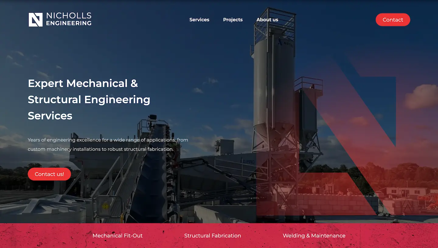 Nicholls Engineering | Expert Mechanical & Structural Engineering Services